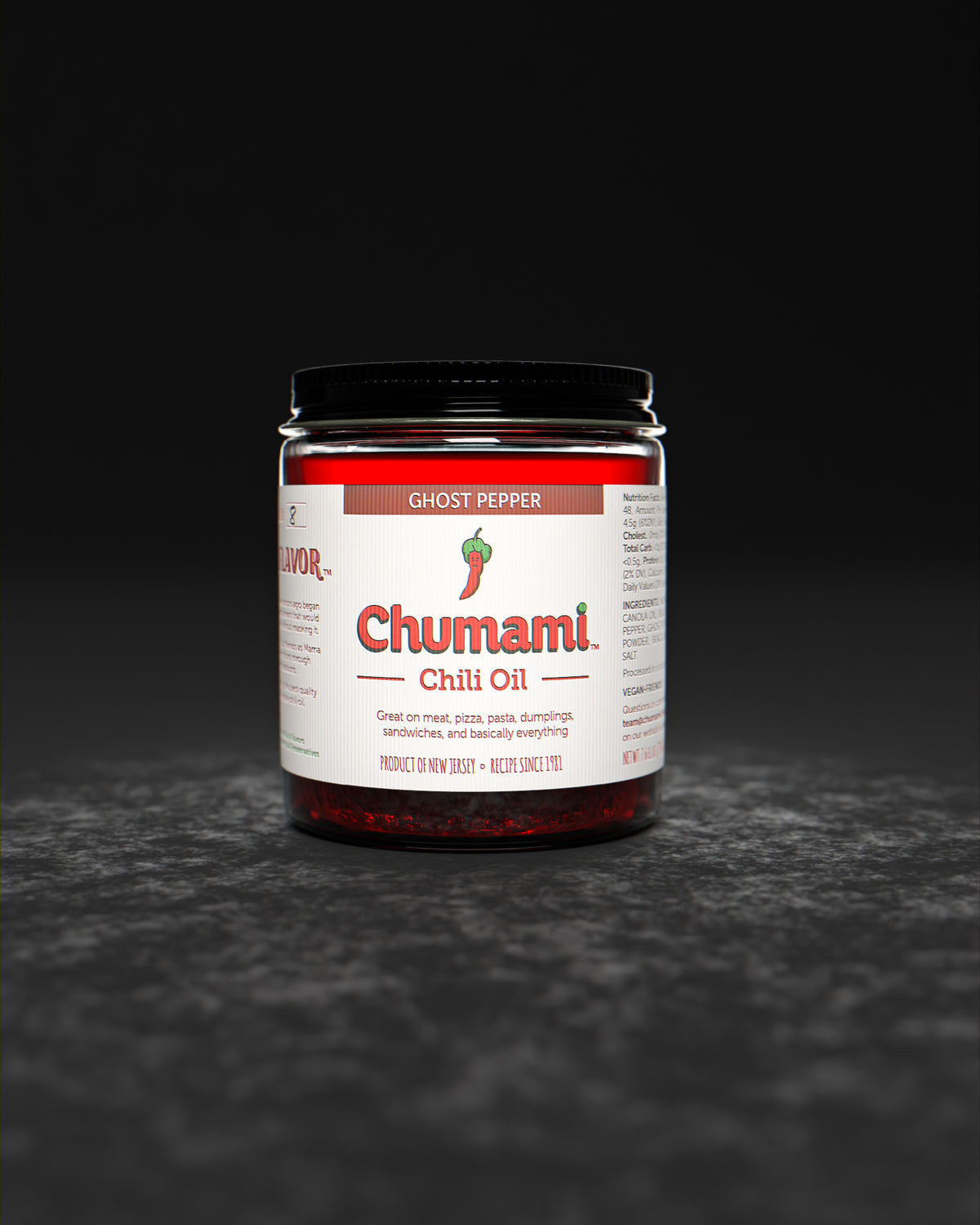 Chumami Chili Oil - Ghost Pepper – Chumamichilioil